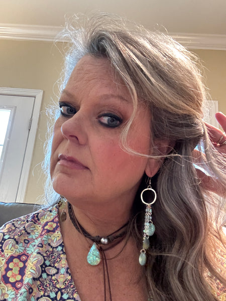 Caprisi Glow Cascade Earrings Allison Craft Designs